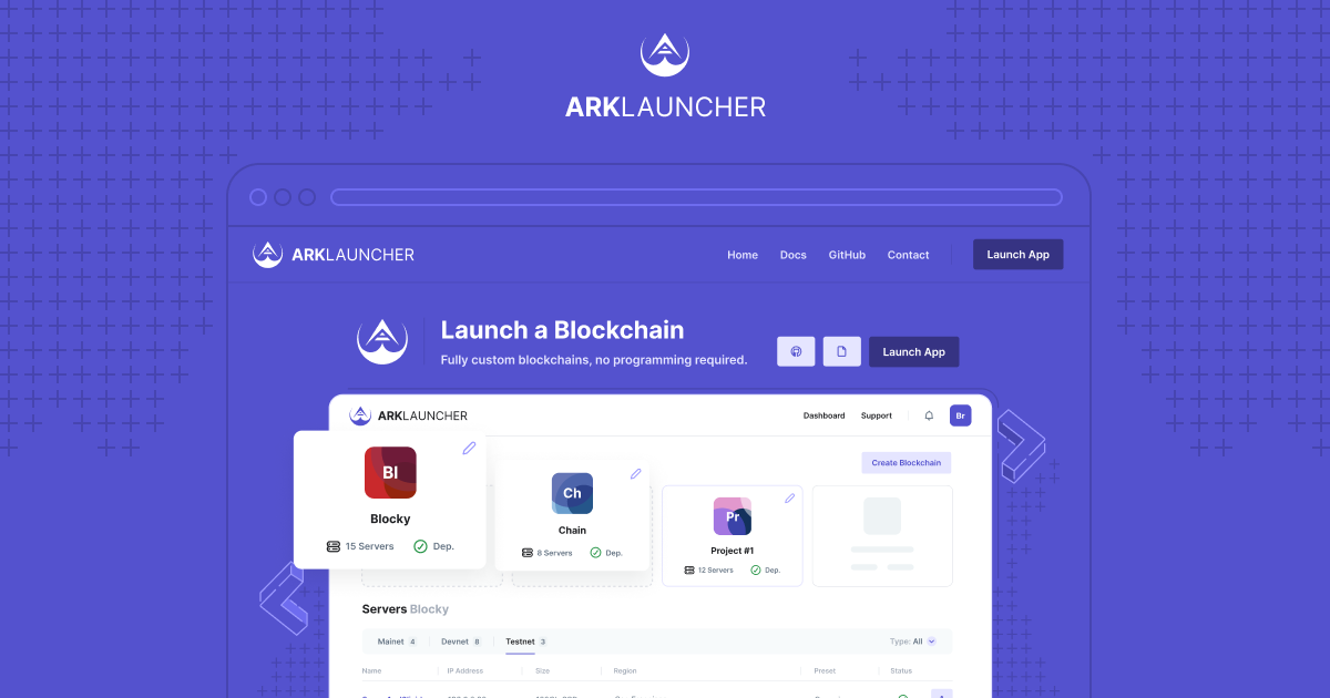 ARKLauncher | Launch a Blockchain